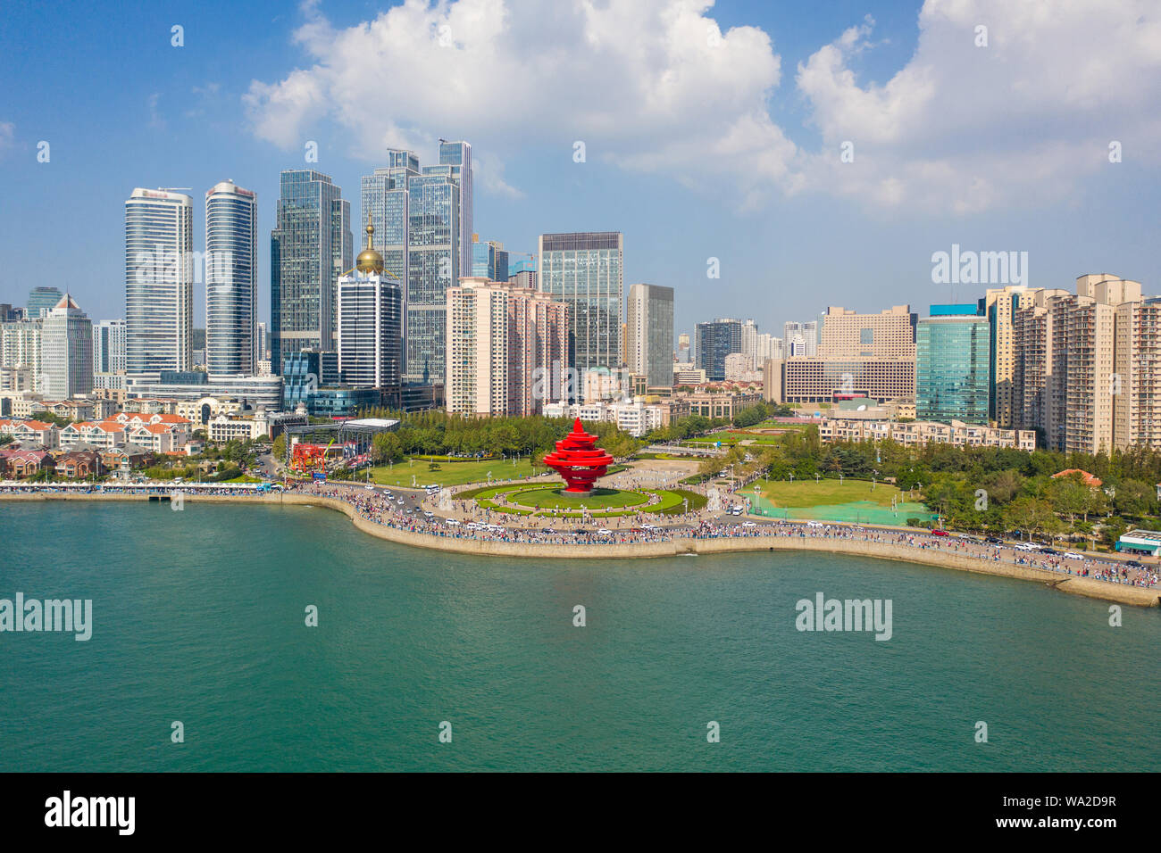 Qingdao china aerial hi-res stock photography and images - Alamy