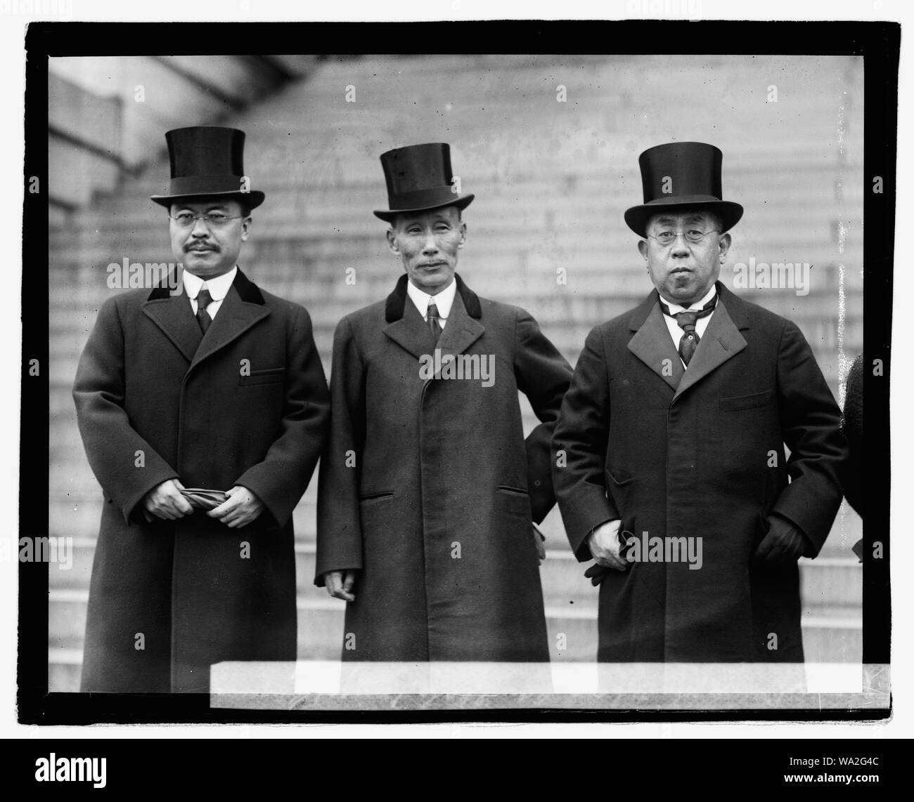 Baron Shidehara, Admil. Kato, Prince Tekugawa, 11/3/21 Stock Photo - Alamy