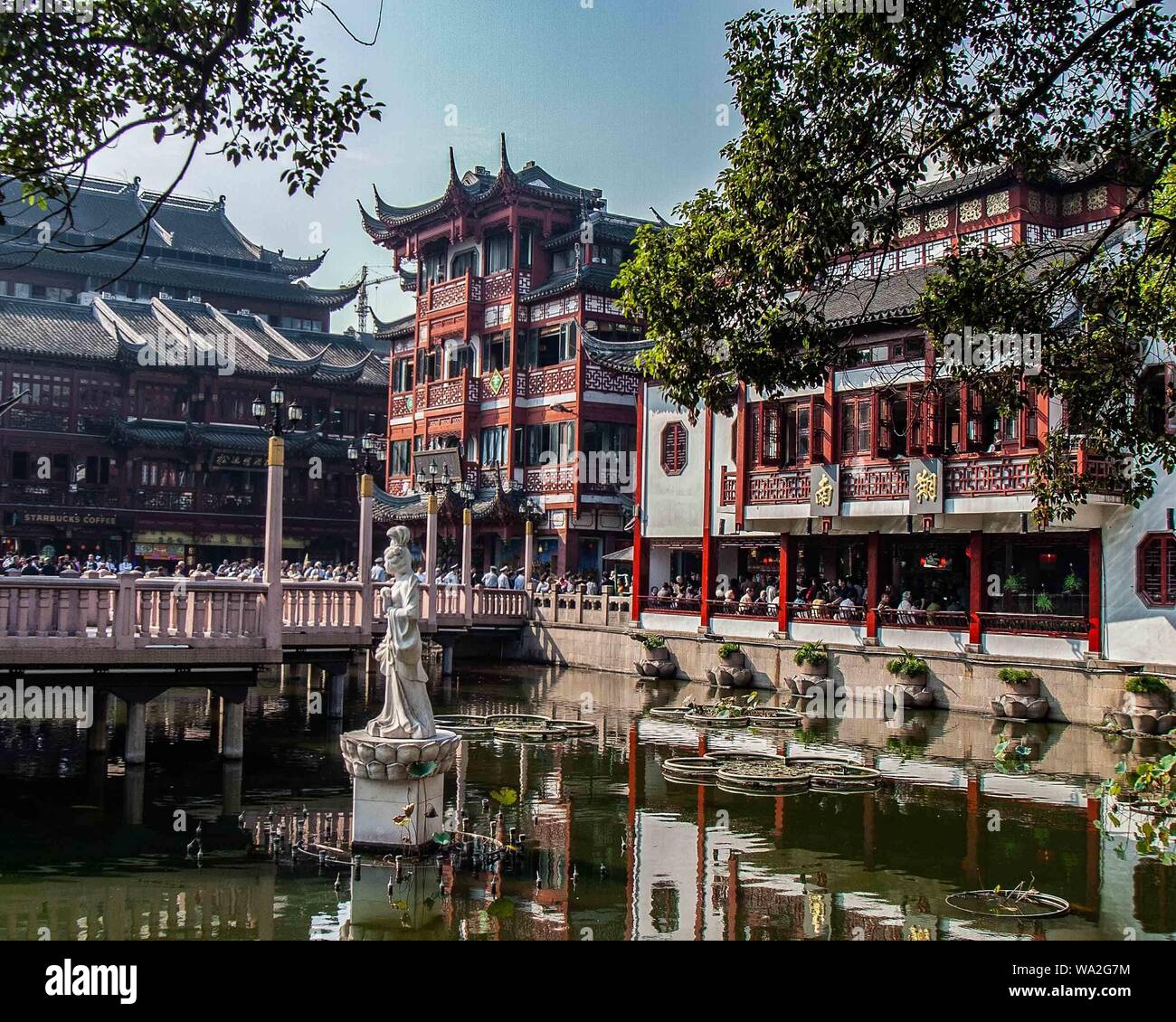 Shanghai, China. 30th Oct, 2006. The Shanghai Huxinting Tea House is a ...
