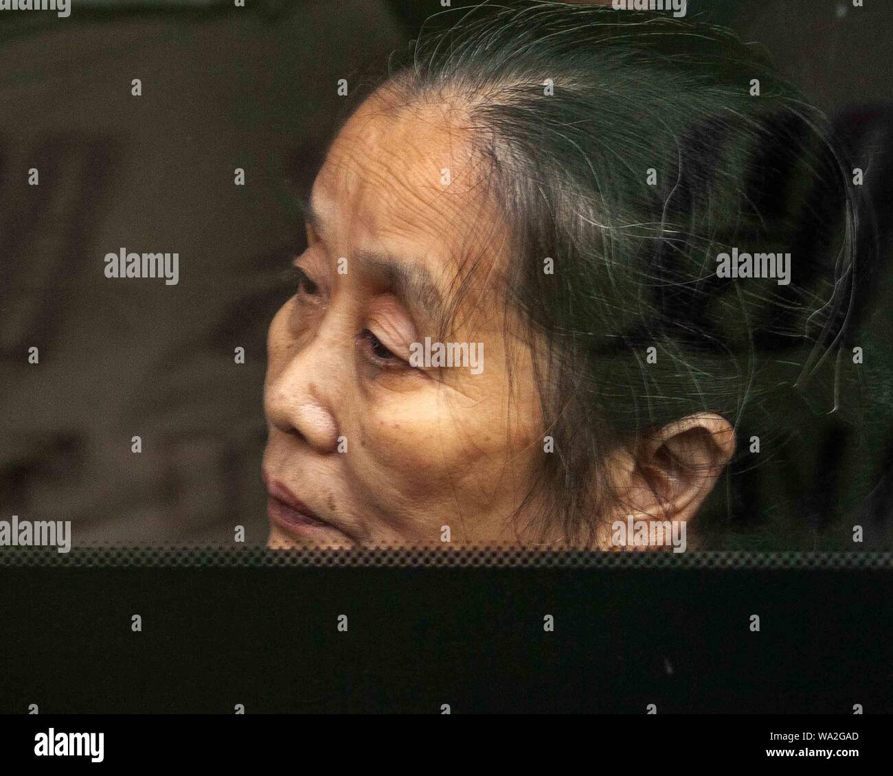 Shanghai, China. 30th Oct, 2006. A portrait of an older woman ...