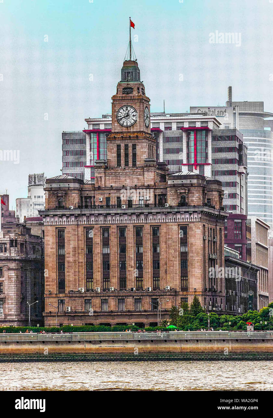 Shanghai, China. 30th Oct, 2006. Viewed from the Pudong Riverside ...