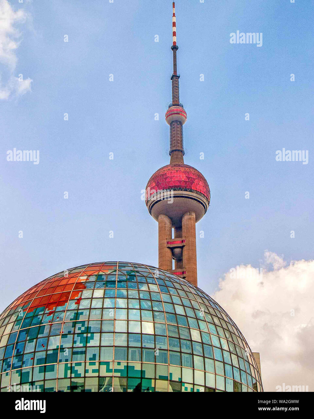 Radio tower globe hi-res stock photography and images - Alamy