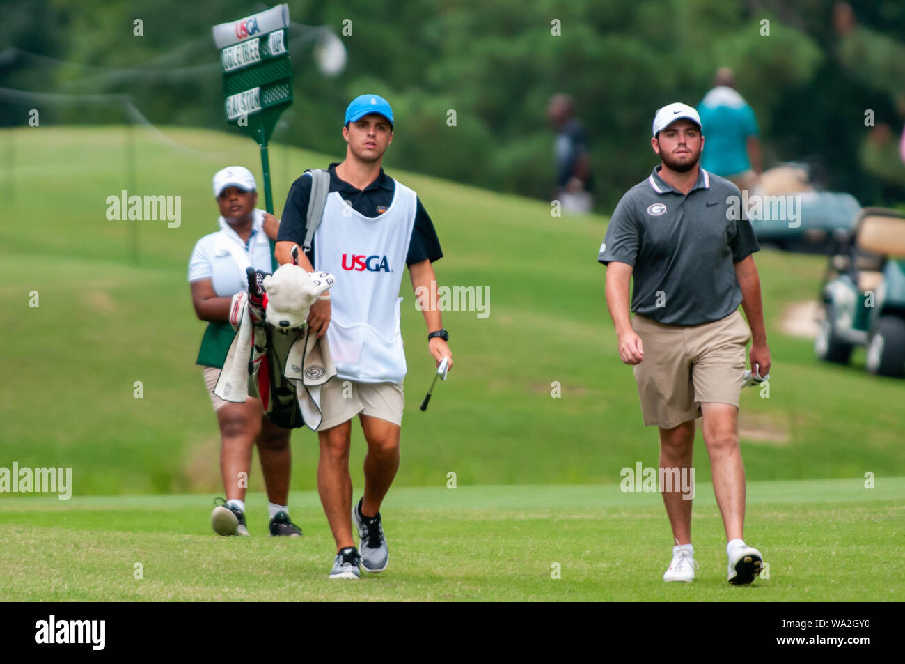 Village Of Pinehurst, North Carolina, USA. 16th Aug, 2019. Aug. 16 ...