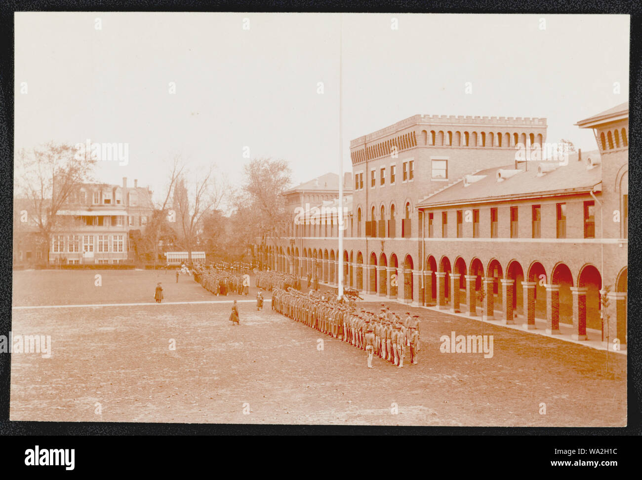 Barracks parade grounds, Marine Barracks, Washington, D.C Stock Photo ...