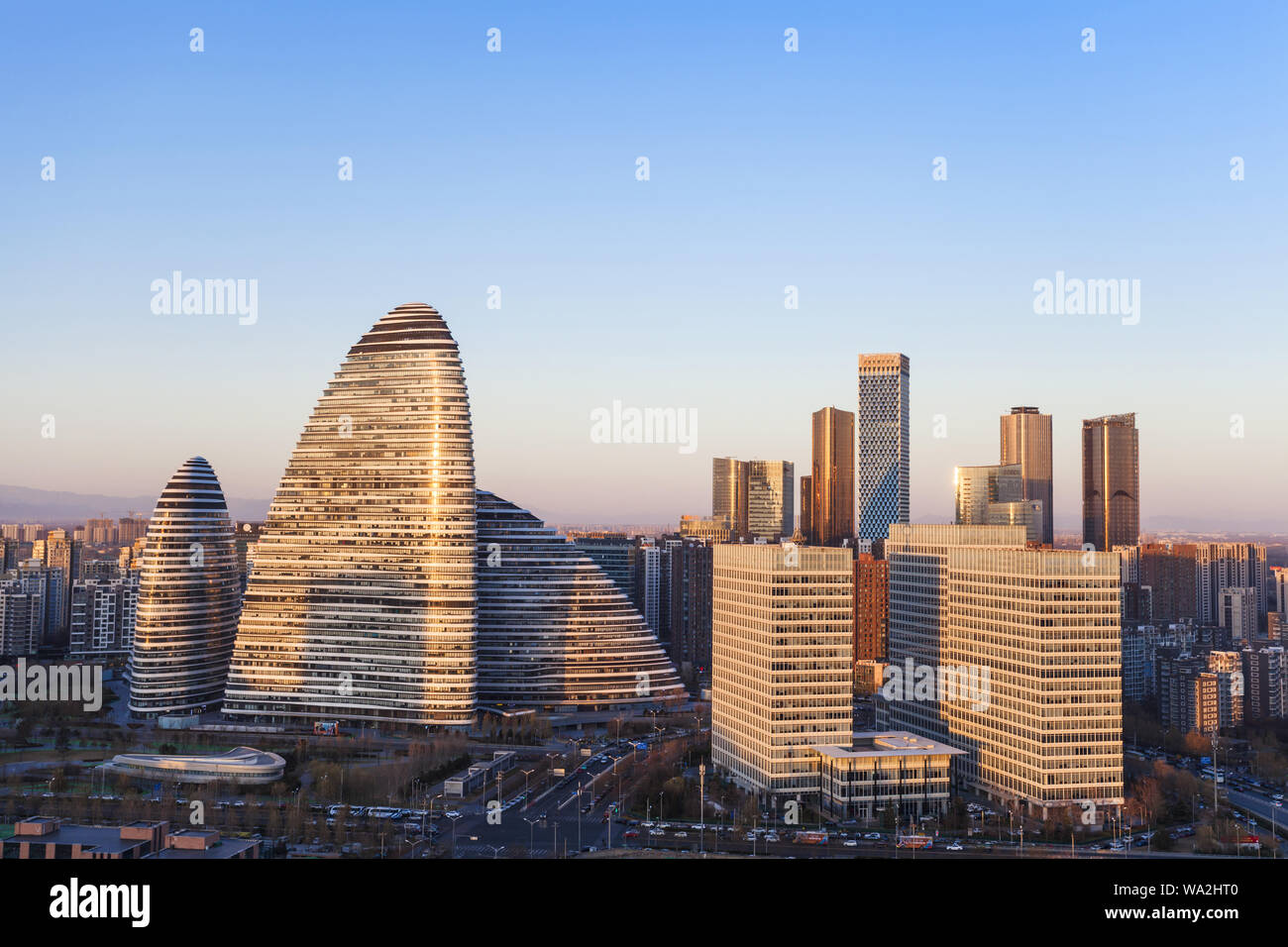 Wangjing business district hi-res stock photography and images - Alamy