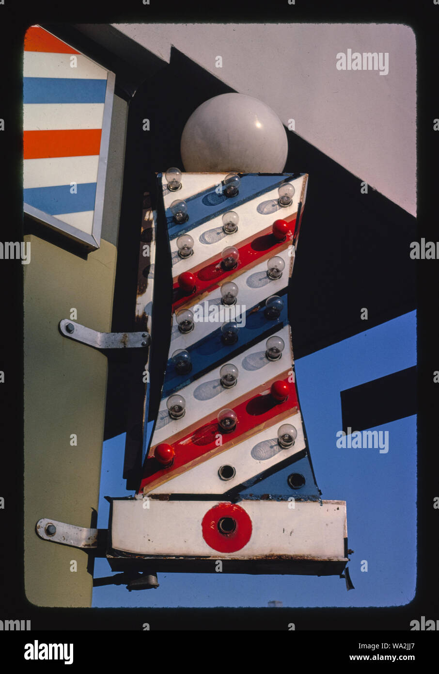 Better service barber pole hi-res stock photography and images - Alamy