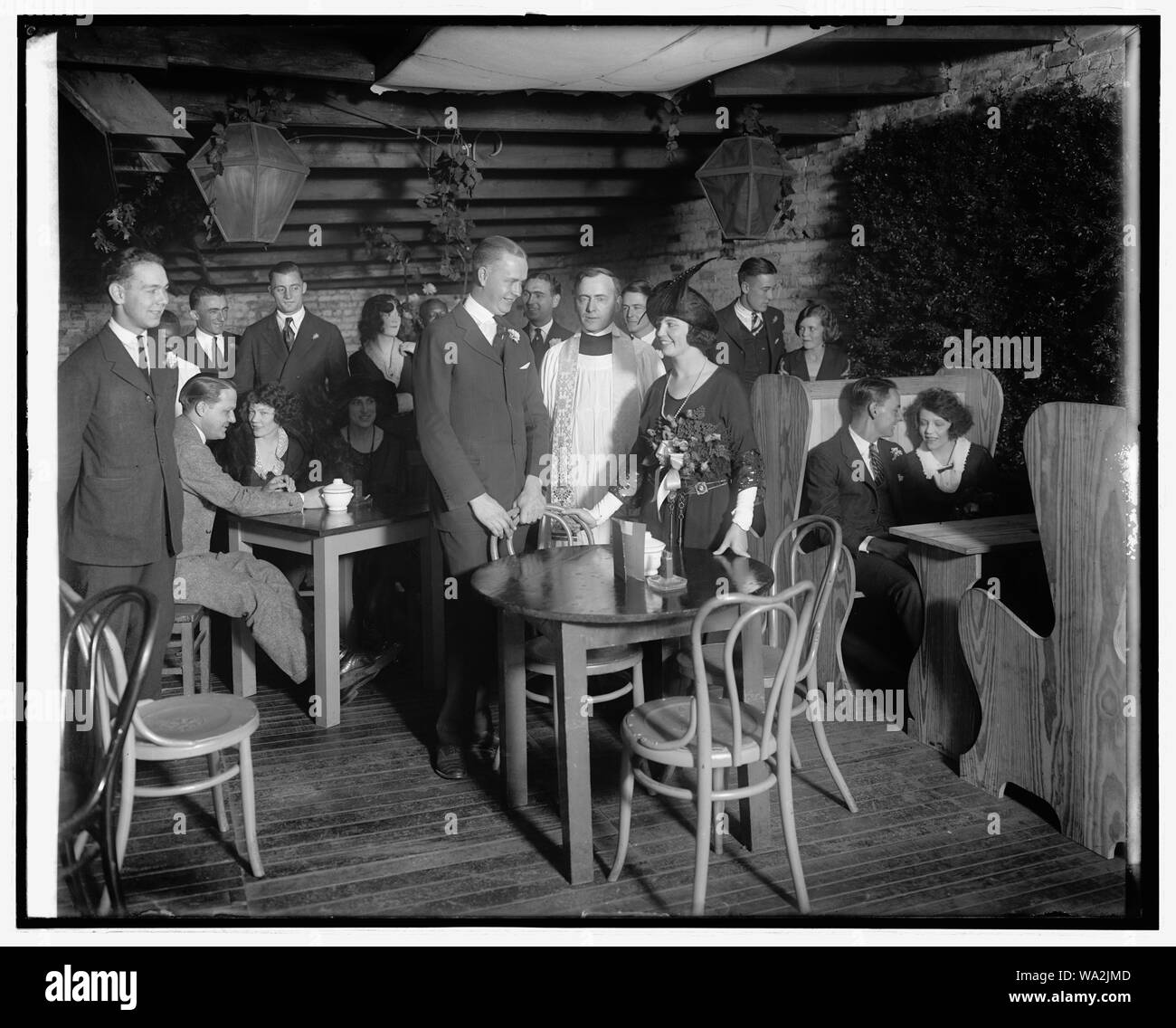 Wedding marriage ceremony vintage Cut Out Stock Images & Pictures - Alamy