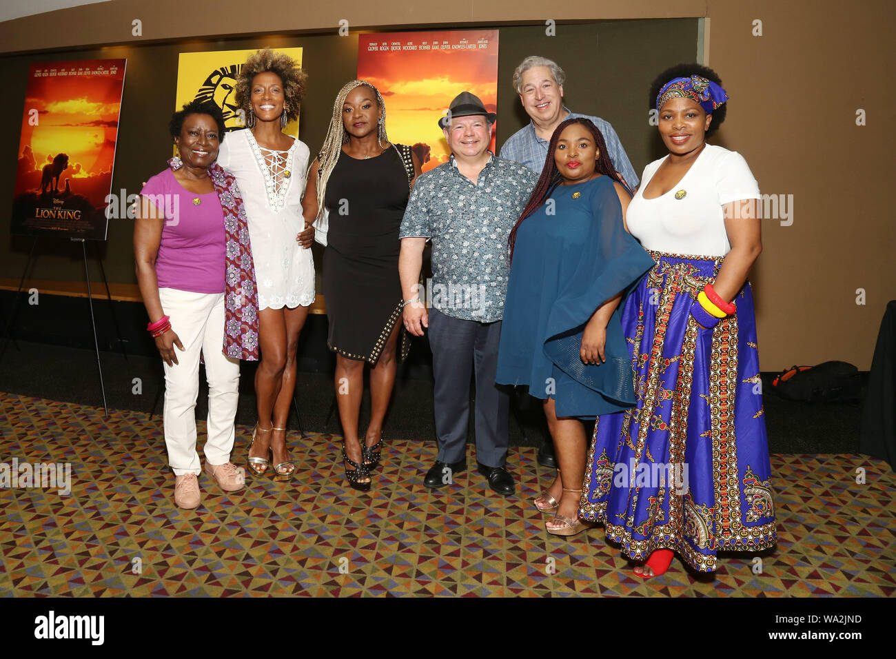 The Broadway cast of The Lion King celebrates the new film The Lion ...