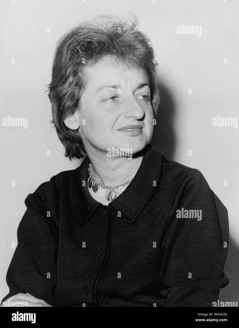 Betty Friedan 1960 Stock Photo - Alamy
