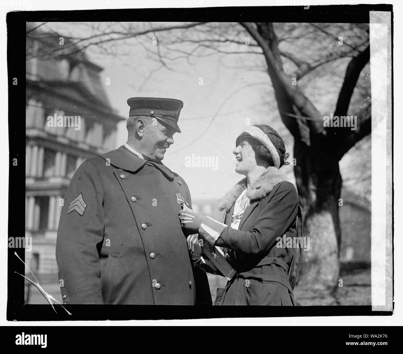 Betty I[...] & Sergt. Easley, 3/17/22 Stock Photo - Alamy