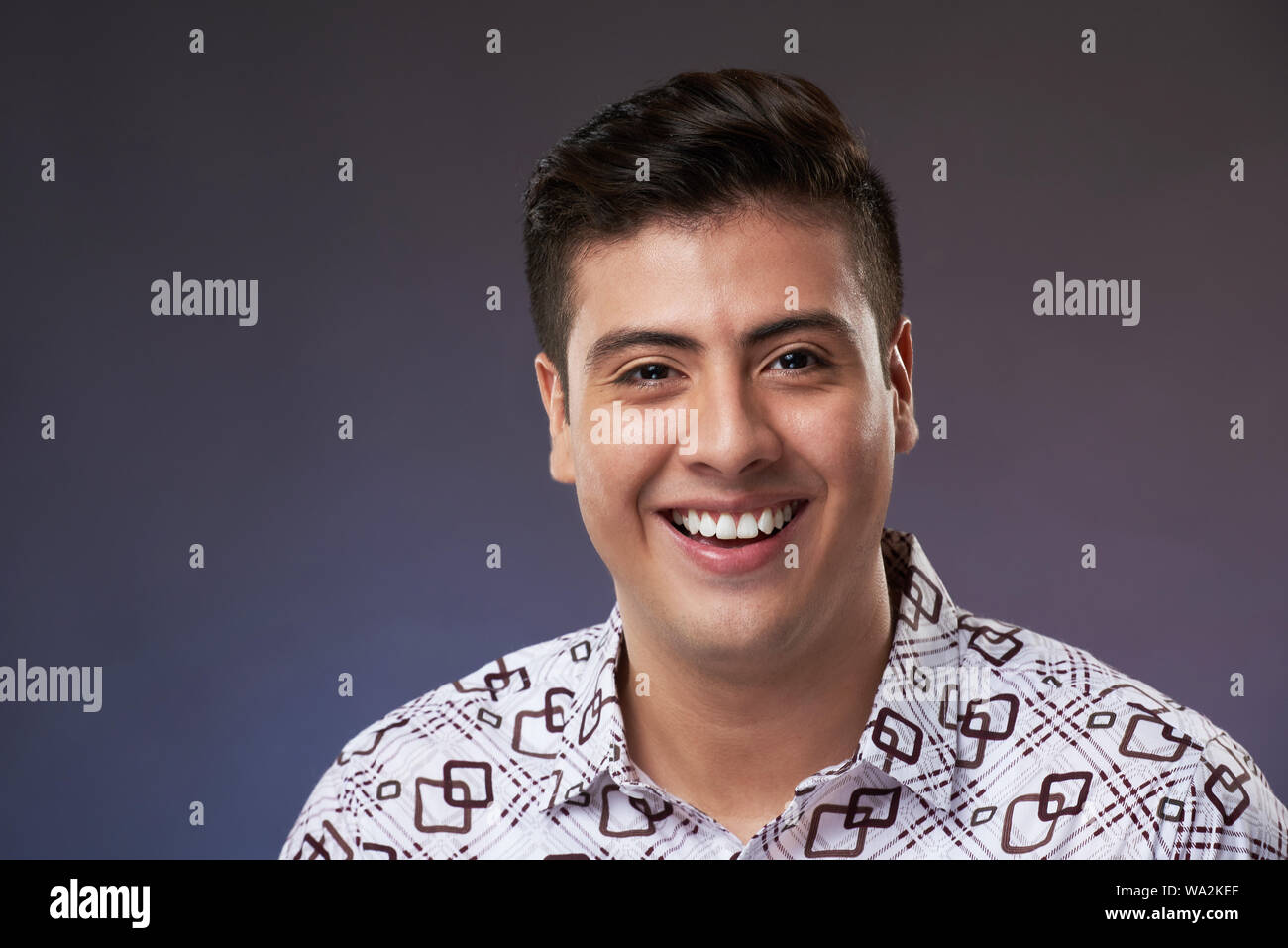 Happy laughing face hi-res stock photography and images - Alamy