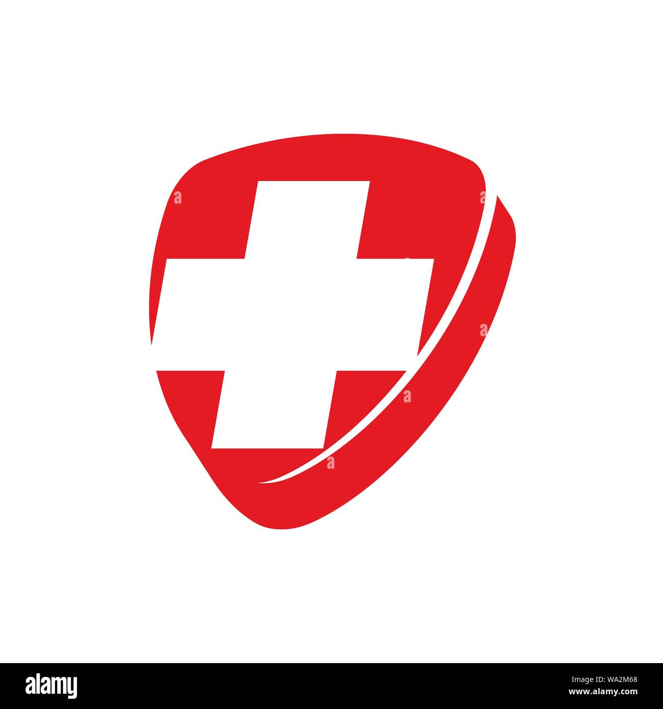 Cross Health Care Medical Logo Icon Symbol Emblem Stock Vector Image ...