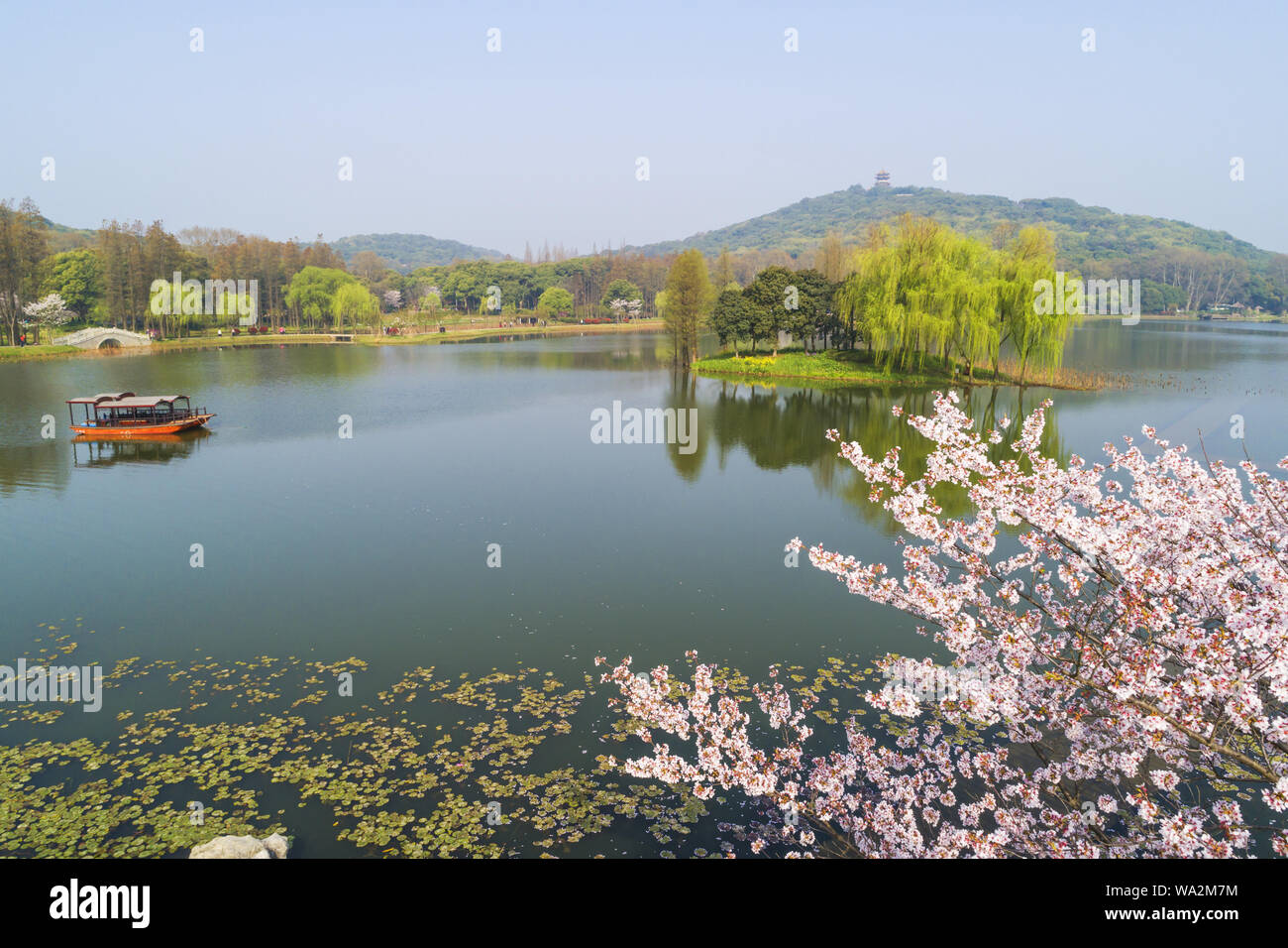 Wuxi turtle head isle Stock Photo - Alamy