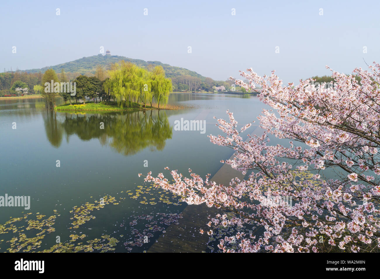 Wuxi turtle head isle Stock Photo - Alamy