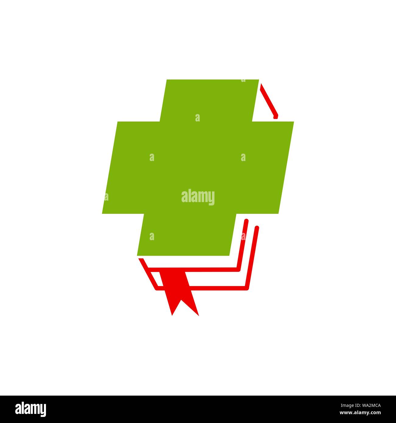 Cross Health Care Medical Logo Icon Symbol Emblem Stock Vector Image ...