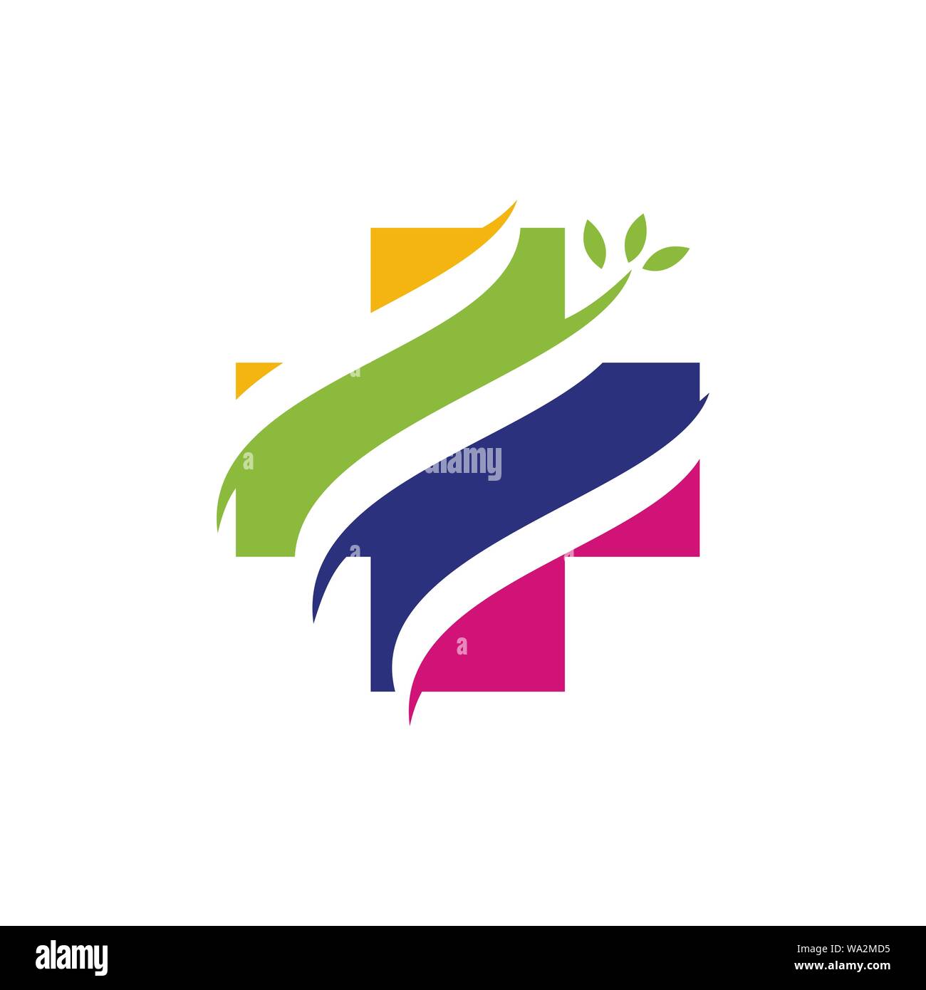 Cross Health Care Medical Logo Icon Symbol Emblem Stock Vector Image ...