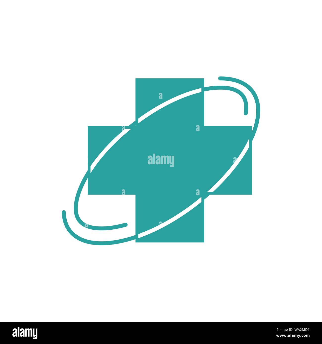 Cross Health Care Medical Logo Icon Symbol Emblem Stock Vector Image ...