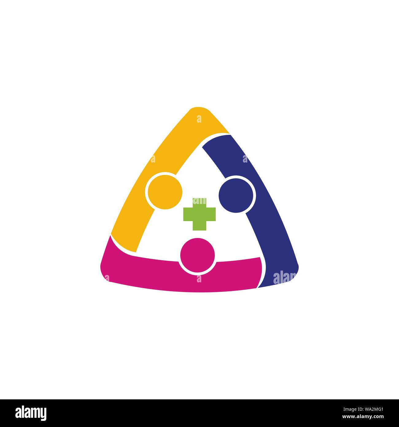 Cross Health Care Medical Logo Icon Symbol Emblem Stock Vector Image ...