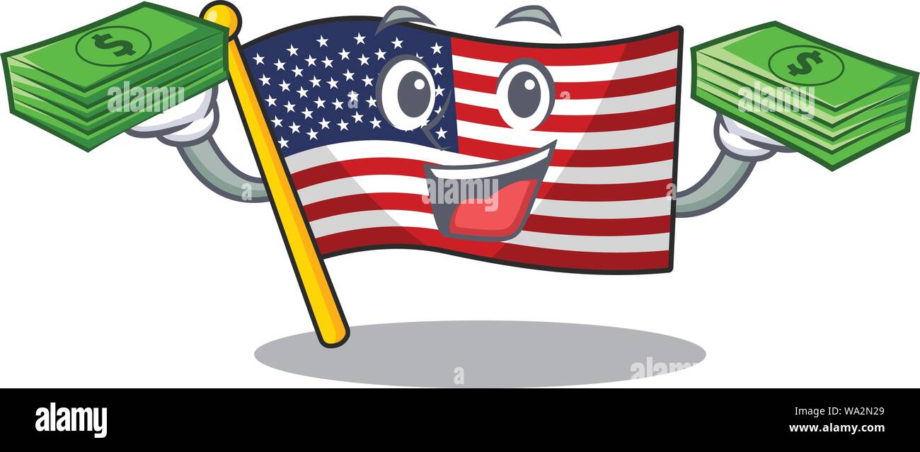 Folds of american flag Stock Vector Images - Alamy