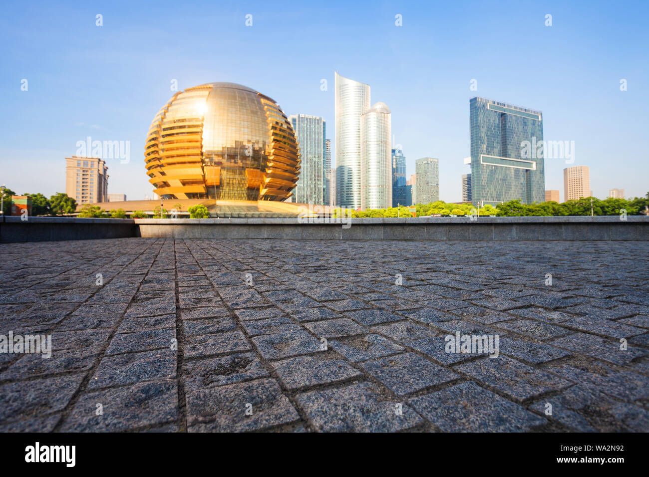 Qianjiang new city landmark architecture financial district hi-res ...