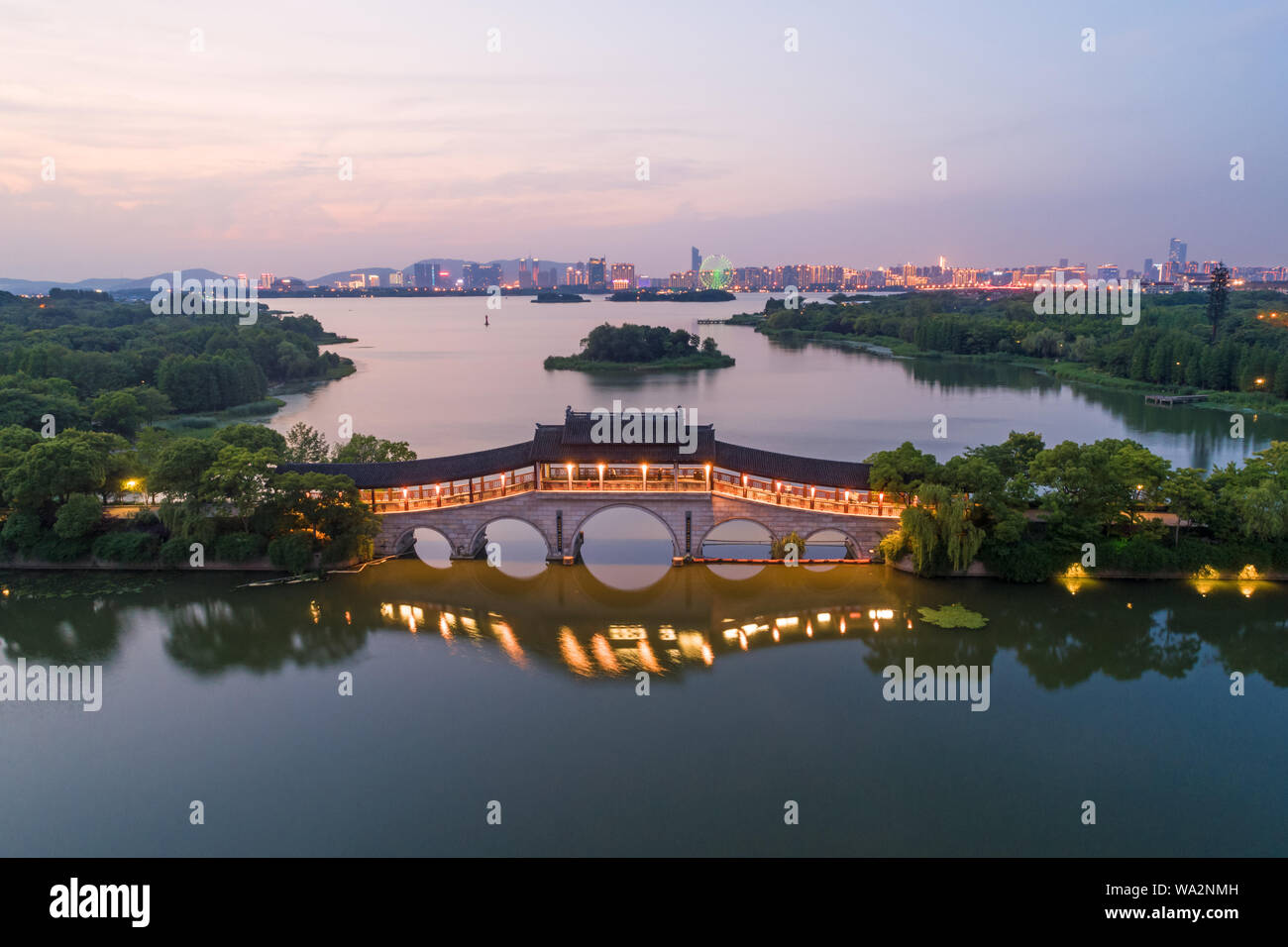 Lake tai aerial hi-res stock photography and images - Alamy
