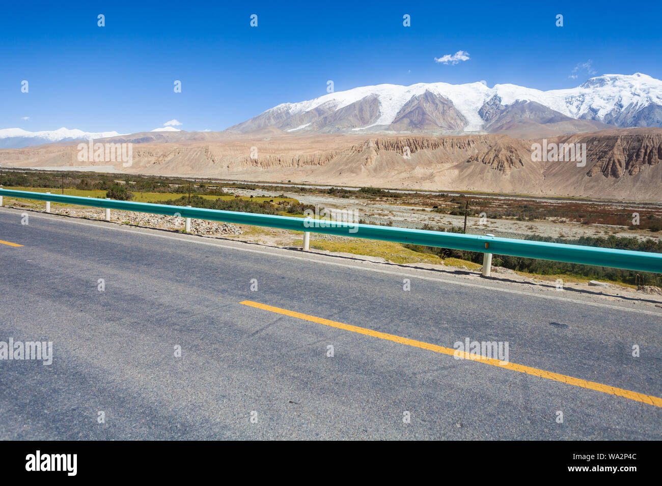 The xinjiang beautiful scenery Stock Photo - Alamy