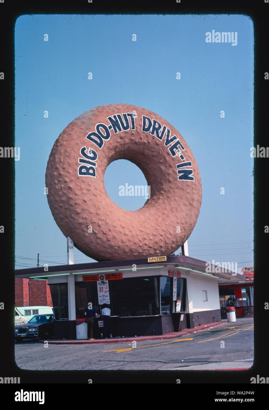 Big Do-Nut Drive-in, Inglewood, California Stock Photo - Alamy