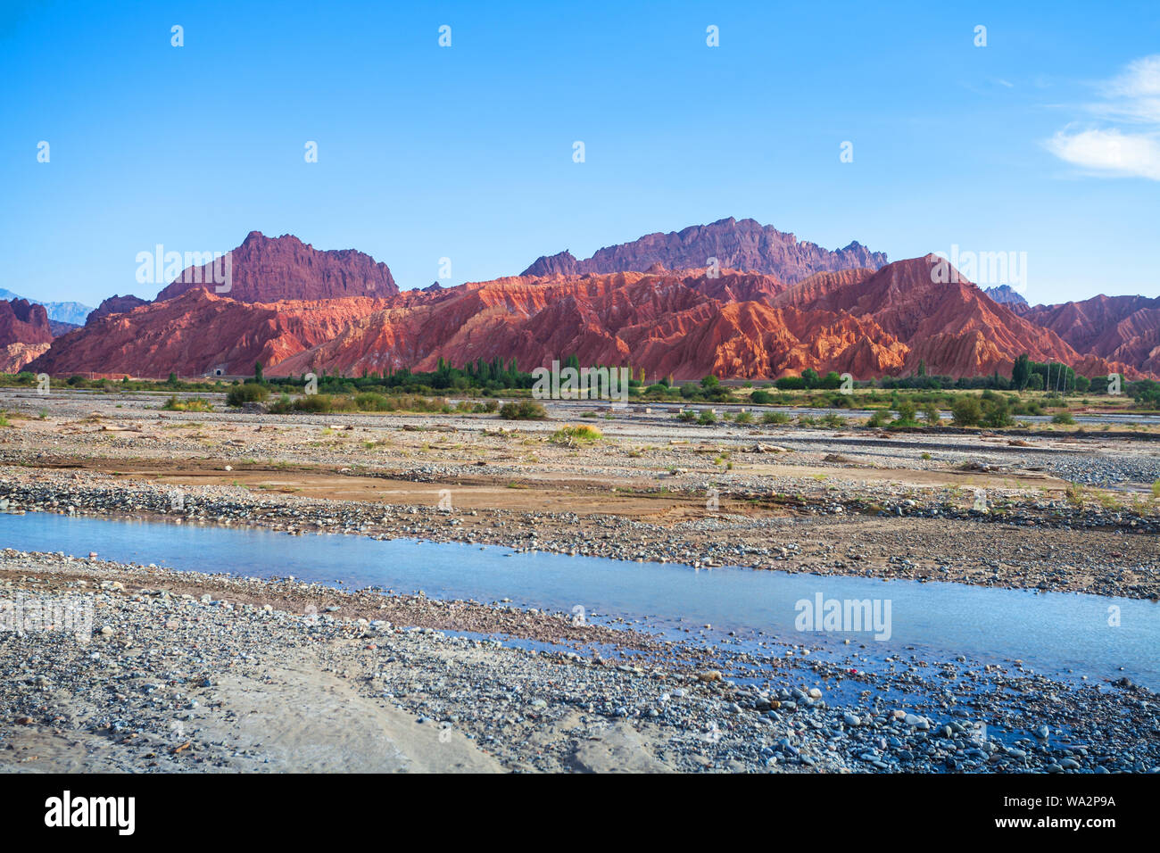 The xinjiang beautiful scenery Stock Photo - Alamy