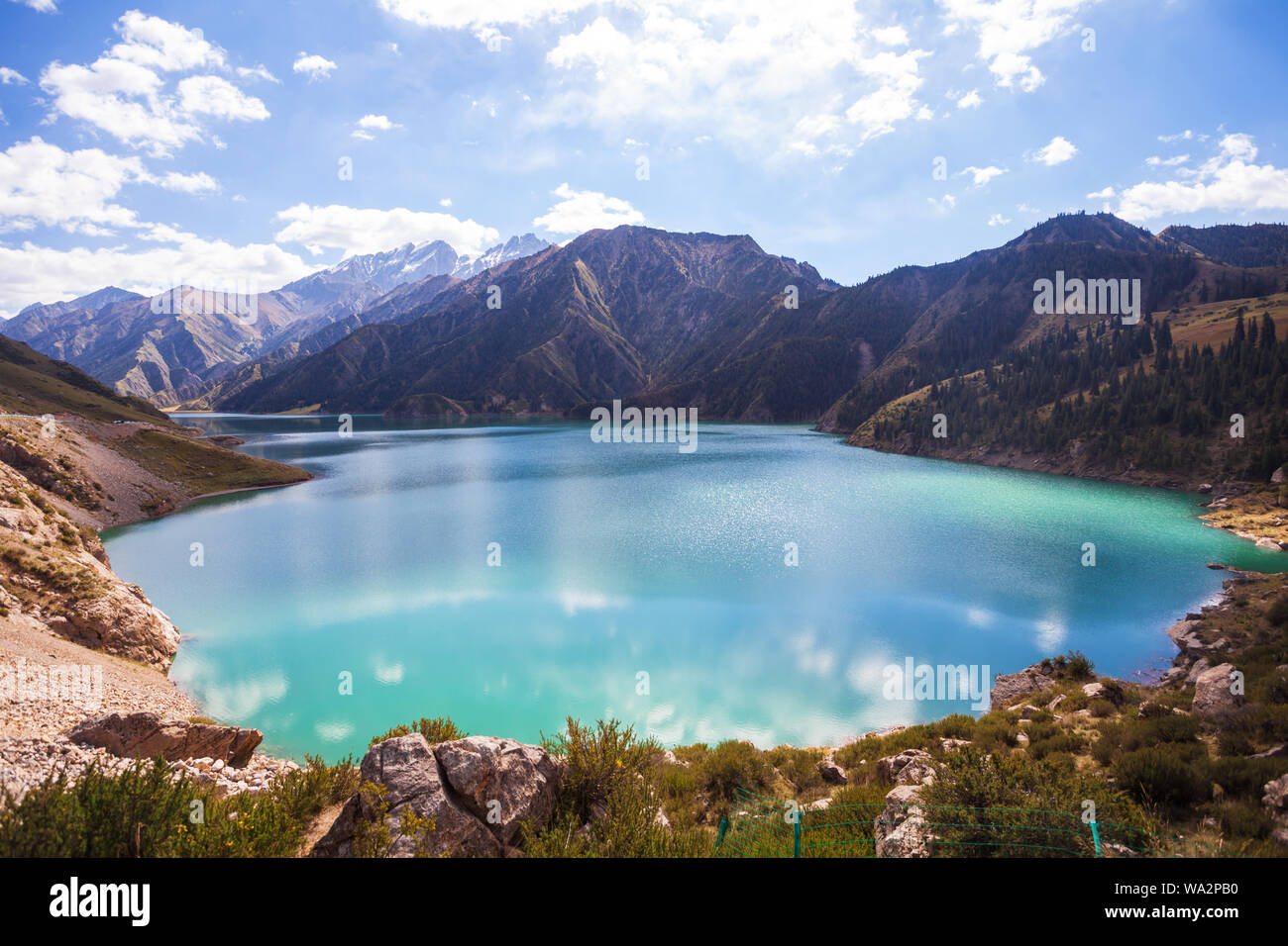 The xinjiang beautiful scenery Stock Photo - Alamy