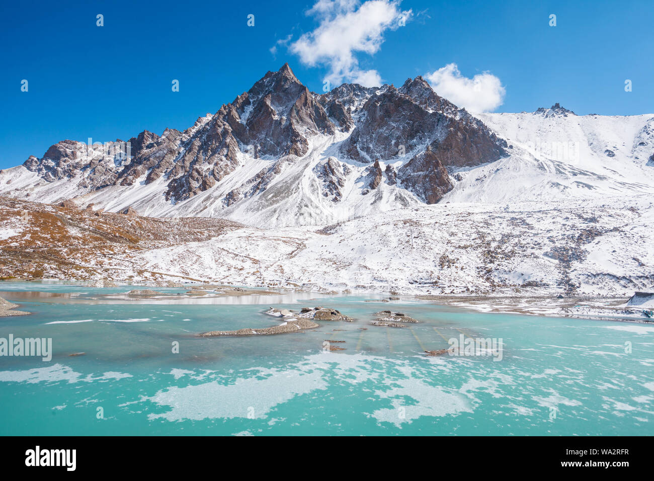 The xinjiang beautiful scenery Stock Photo - Alamy