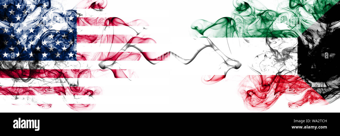 Kuwait united states flag hi-res stock photography and images - Alamy