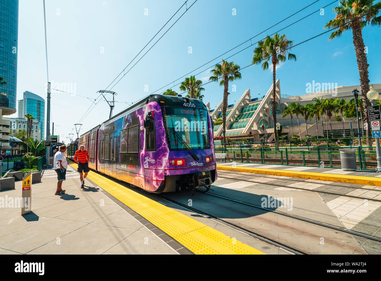 Marina trolley hi-res stock photography and images - Alamy
