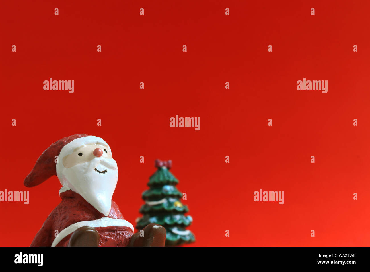 Still life of Santa Claus who imaged Christmas Stock Photo - Alamy