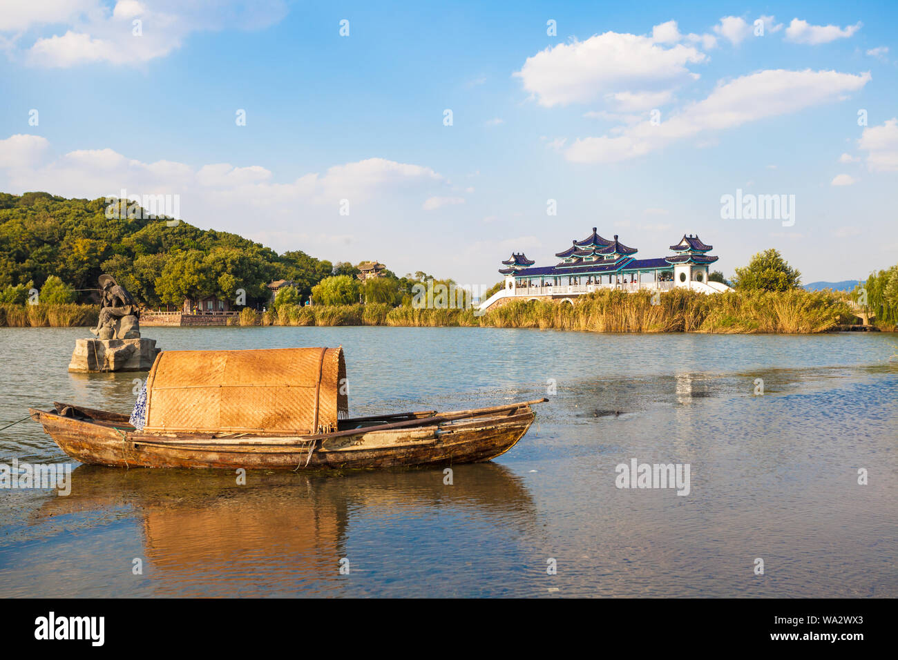 The taihu lake scenery Stock Photo - Alamy