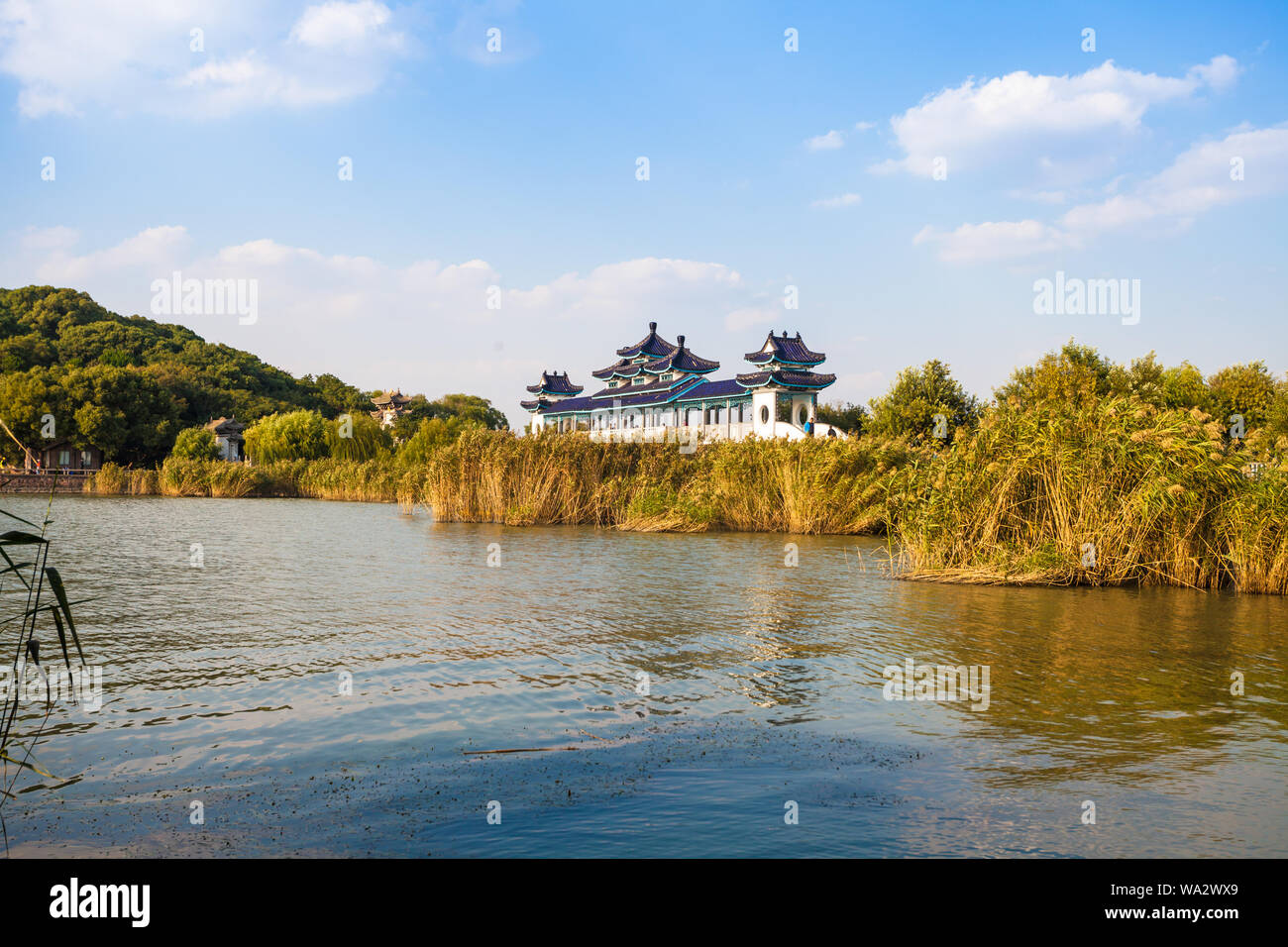 The taihu lake scenery Stock Photo - Alamy