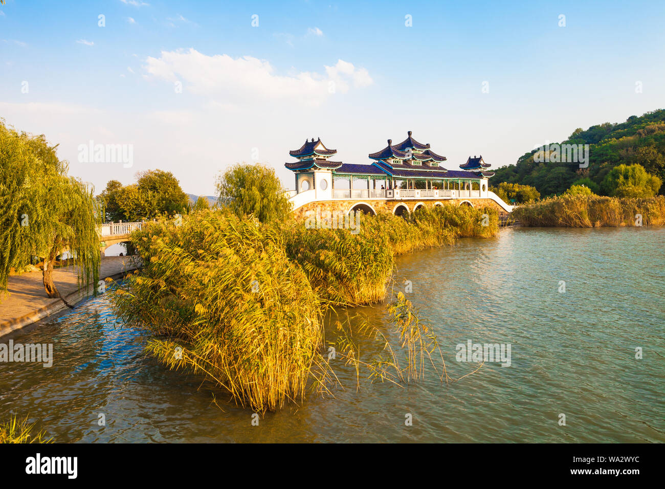 The taihu lake scenery Stock Photo - Alamy