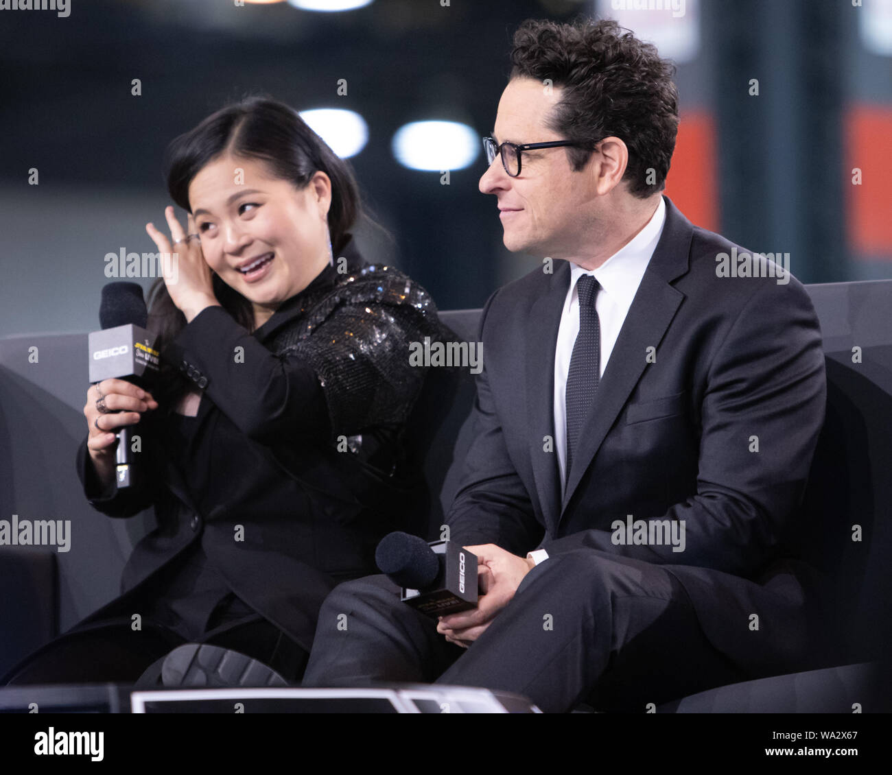 Kelly Marie Tran and JJ Abrams are interviewed on 'The Star Wars Show ...