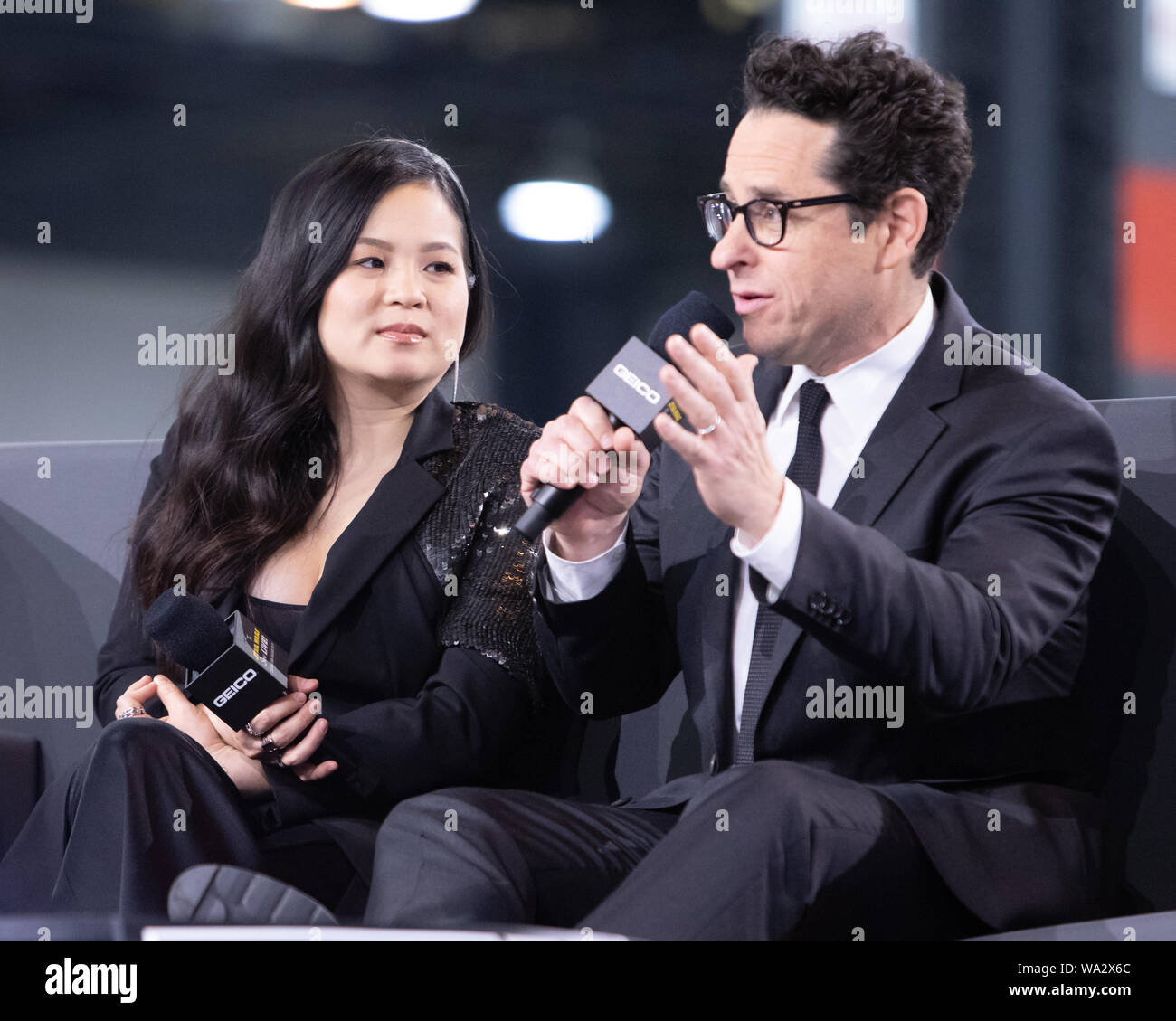 Kelly Marie Tran and JJ Abrams are interviewed on 'The Star Wars Show ...