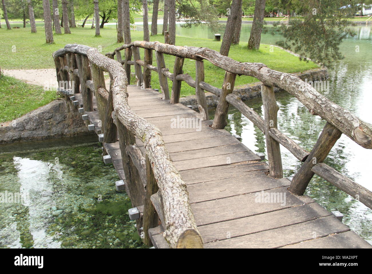 Old rope bridge broken hi-res stock photography and images - Alamy