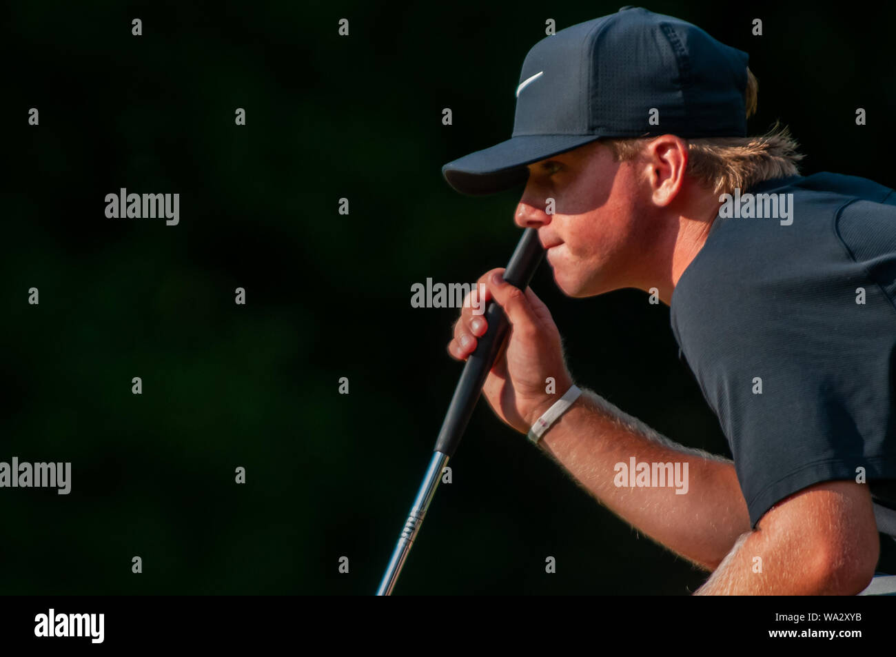 Pinehurst, North Carolina, USA. 16th Aug, 2019. JOHN AUGENSTEIN of ...