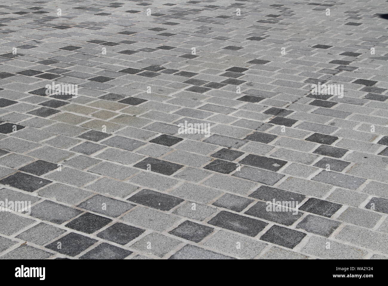 paving stones on the street Stock Photo - Alamy