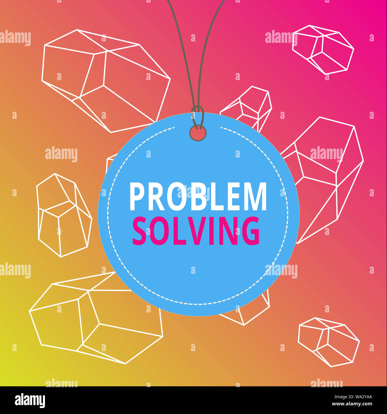 Word Writing Text Problem Solving Business Photo Showcasing Process Of Finding Solutions To