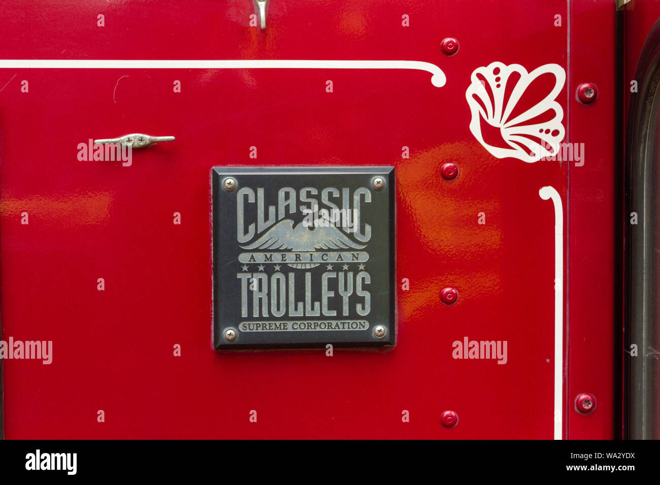 Classic american trolleys hi-res stock photography and images - Alamy