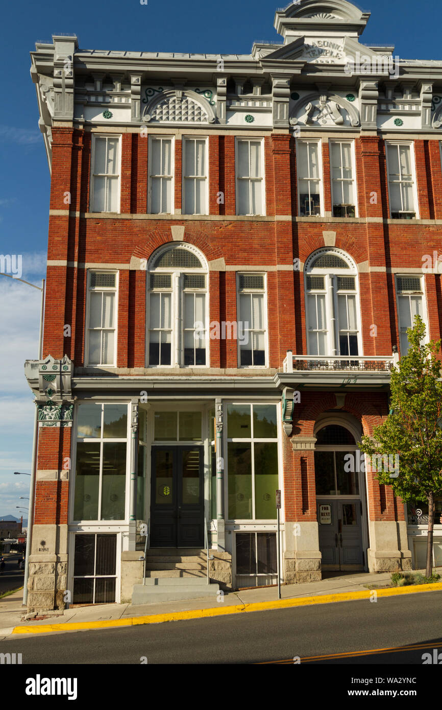 Second Masonic Temple, a Historic American Building made of brick with ...