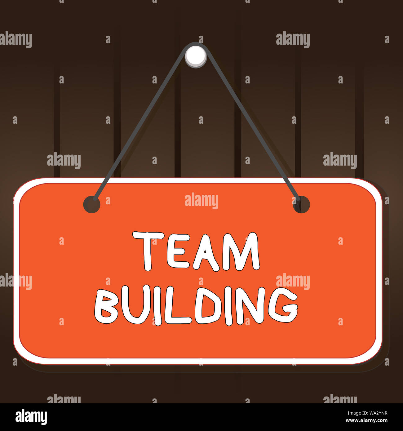 Writing note showing Team Building. Business concept for various types ...