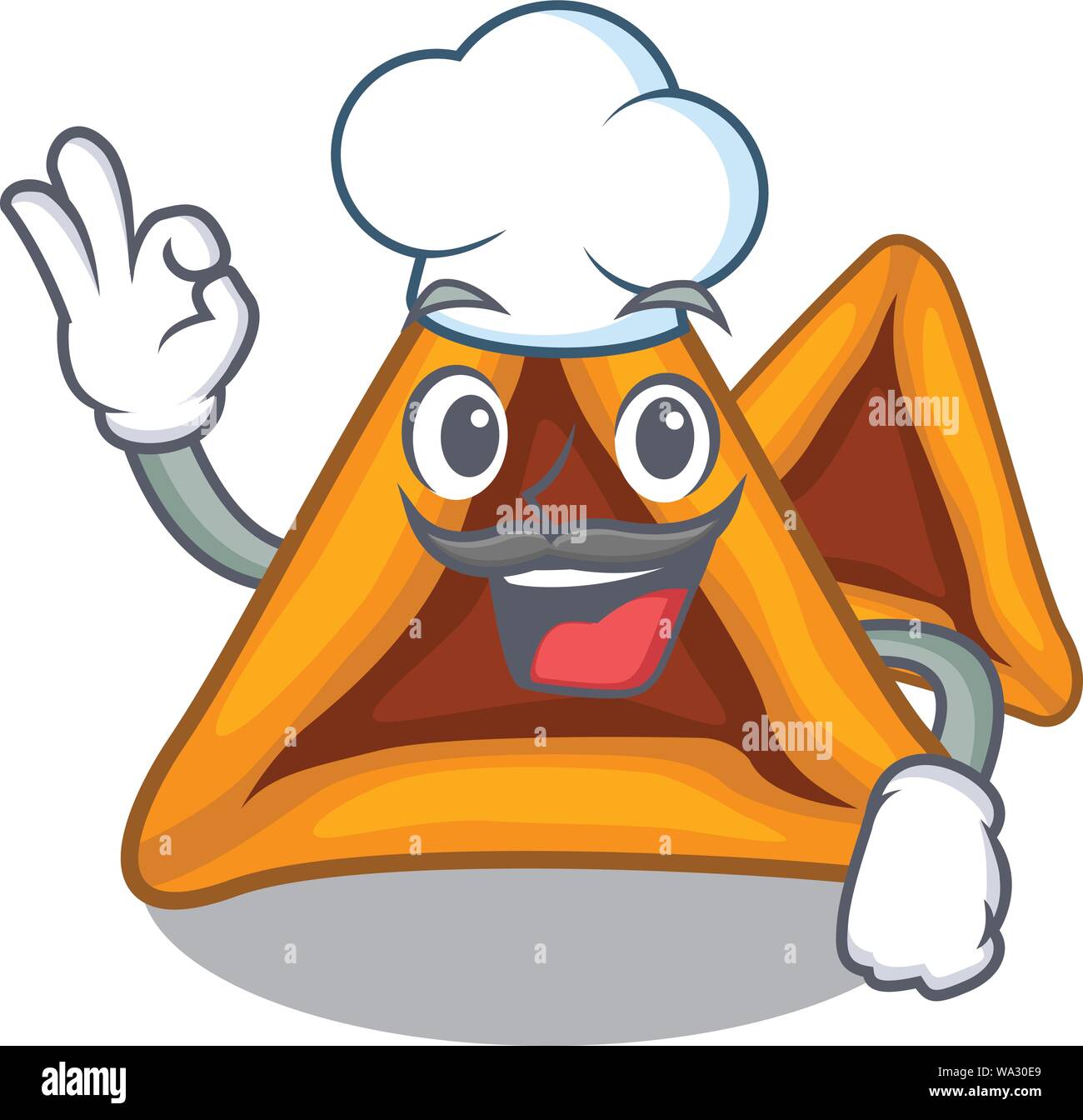 Cartoon hamantashen Cut Out Stock Images & Pictures - Alamy