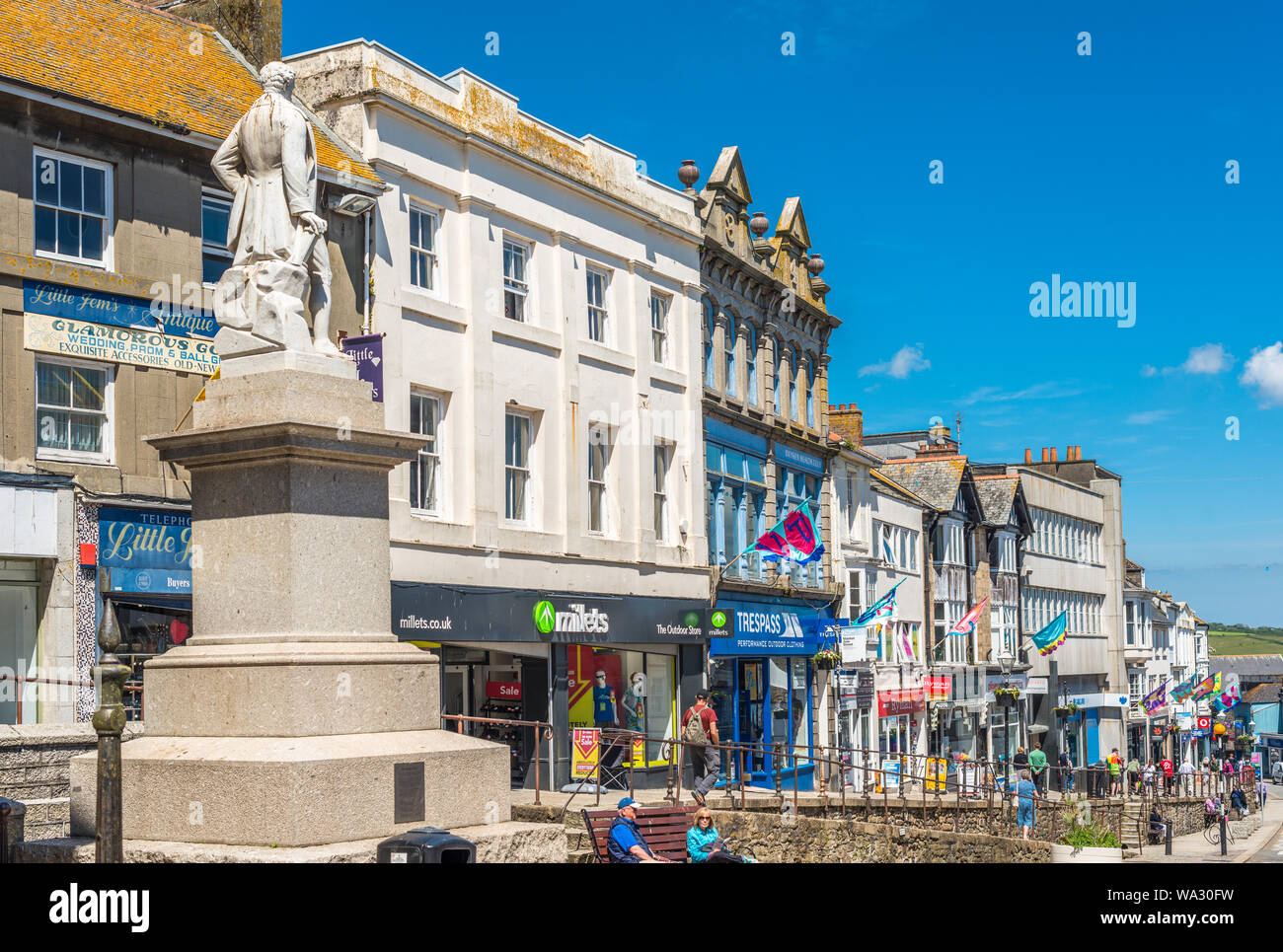 Penzance Town In Cornwall England High Resolution Stock Photography and ...