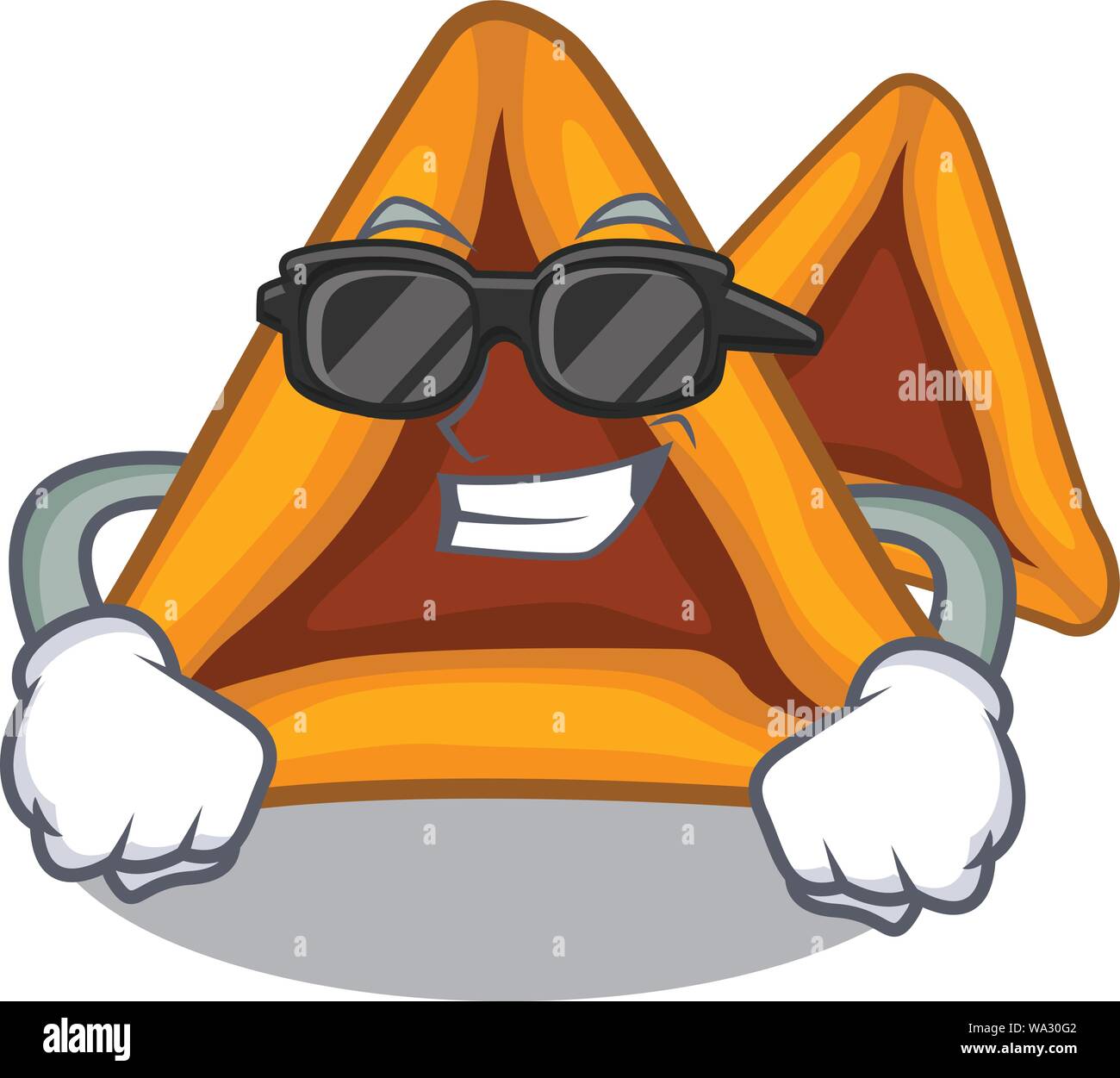 Cartoon hamantashen hi-res stock photography and images - Alamy