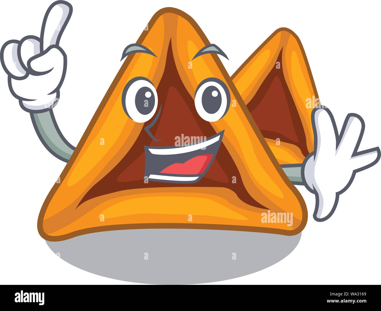 Cartoon hamantashen hi-res stock photography and images - Alamy
