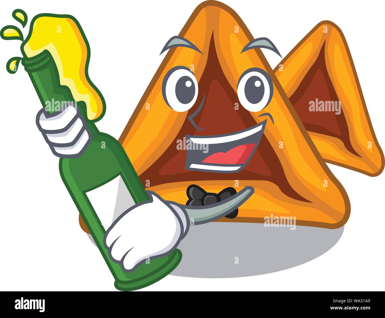 Cartoon hamantashen hi-res stock photography and images - Alamy